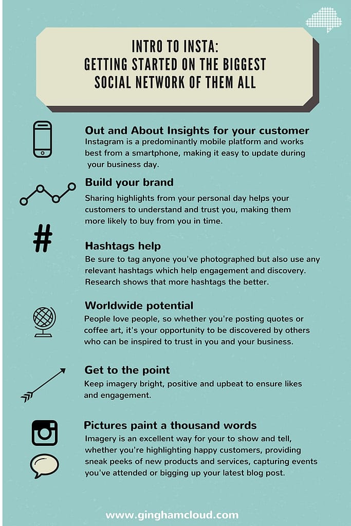 Quick start tips for newbies on Instagram – Gingham Cloud